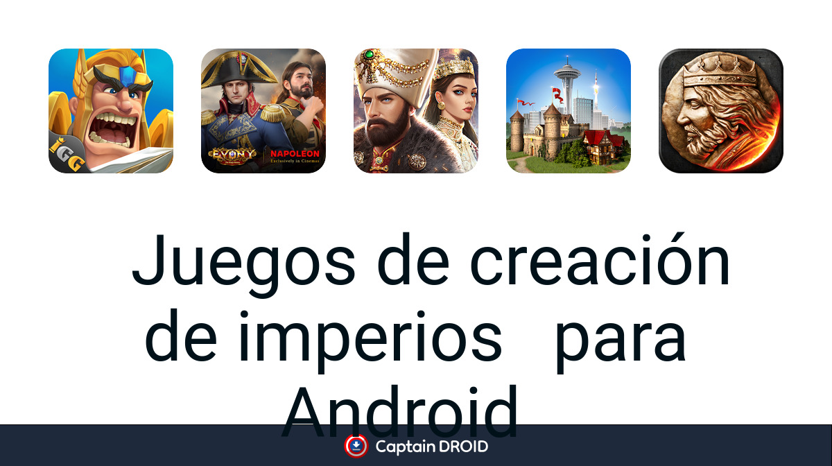 Juegos de creación de imperios Android - Descargar aplicaciones gratis