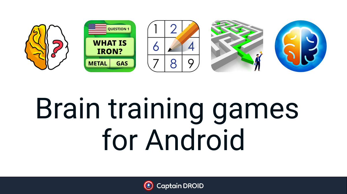Android Brain Training Games: Free Download - Captain Droid