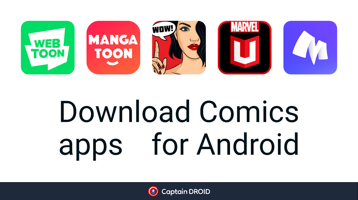 Comics apps for Android - Download for free and safe