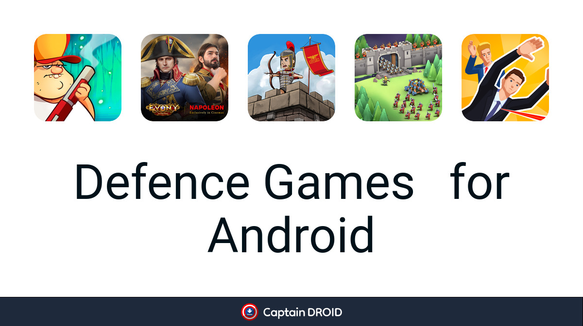 Android Defence Games: Free Download - Captain Droid