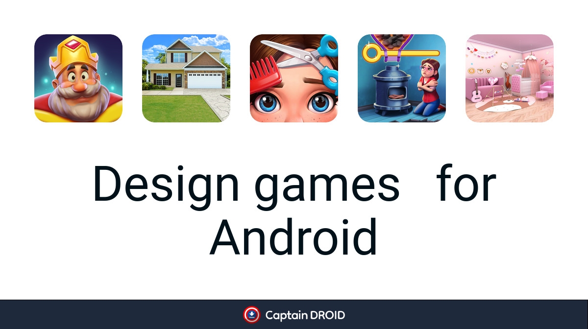 Android Design games: Free Download - Captain Droid