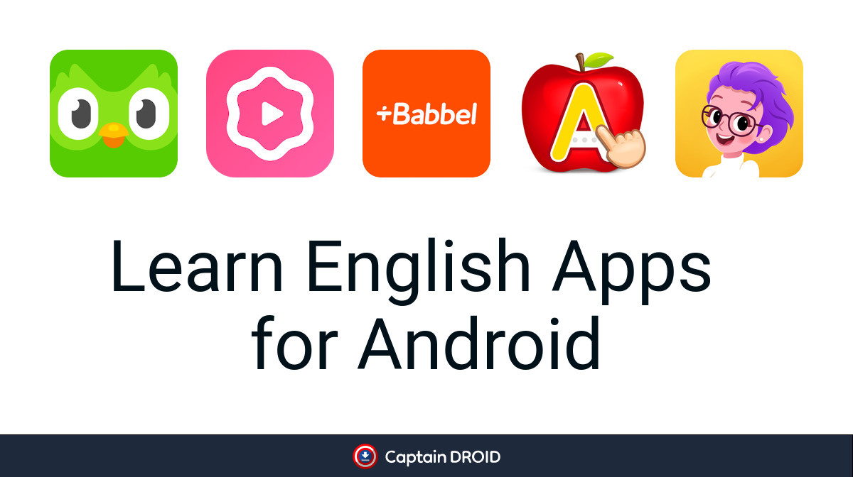 Android Learn English Apps: Free Download - Captain Droid