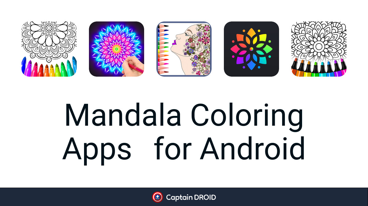 Android Mandala Coloring Apps Free Download Captain Droid