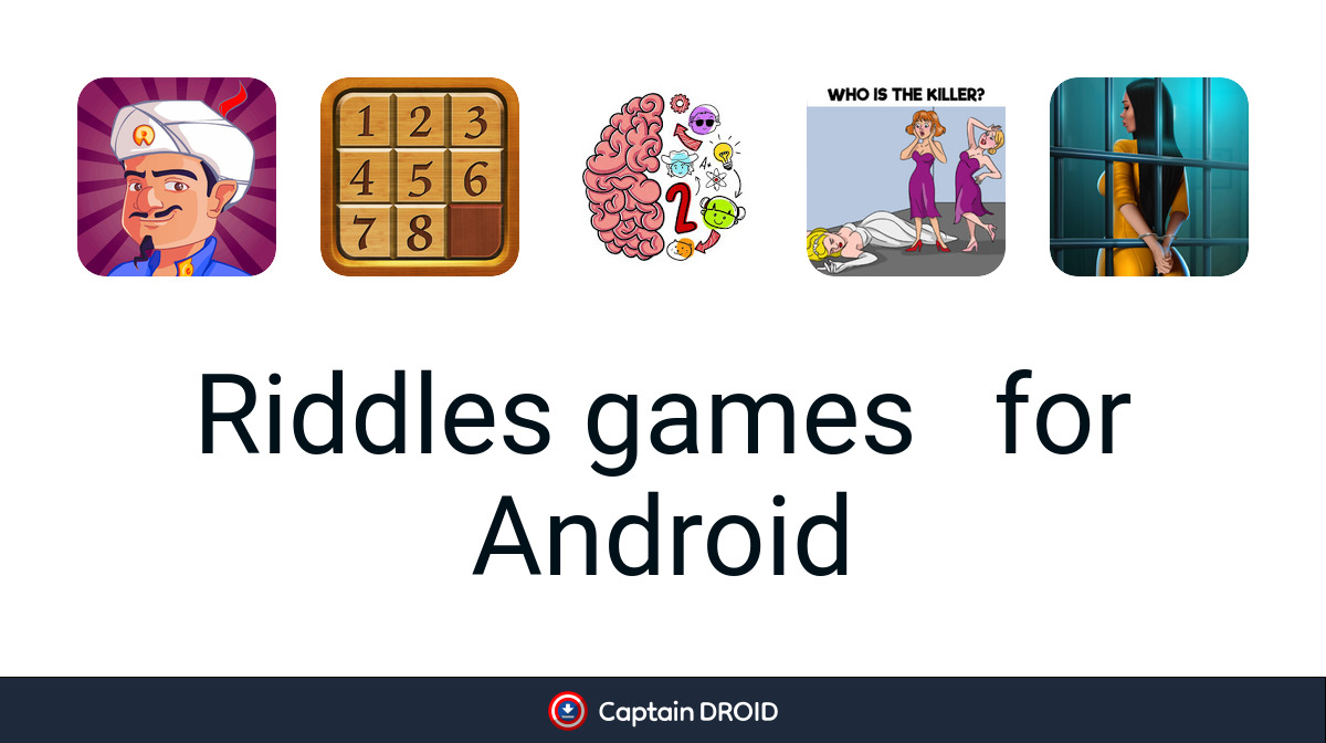 Android Riddles games: Free Download - Captain Droid