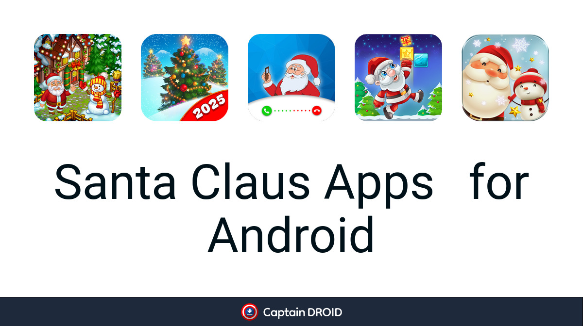 Android Santa Claus Apps: Free Download - Captain Droid