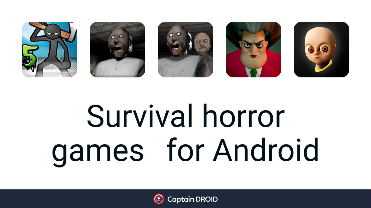 Android Survival horror games: Free Download - Captain Droid